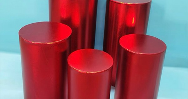 red plinth hire 5 pieces